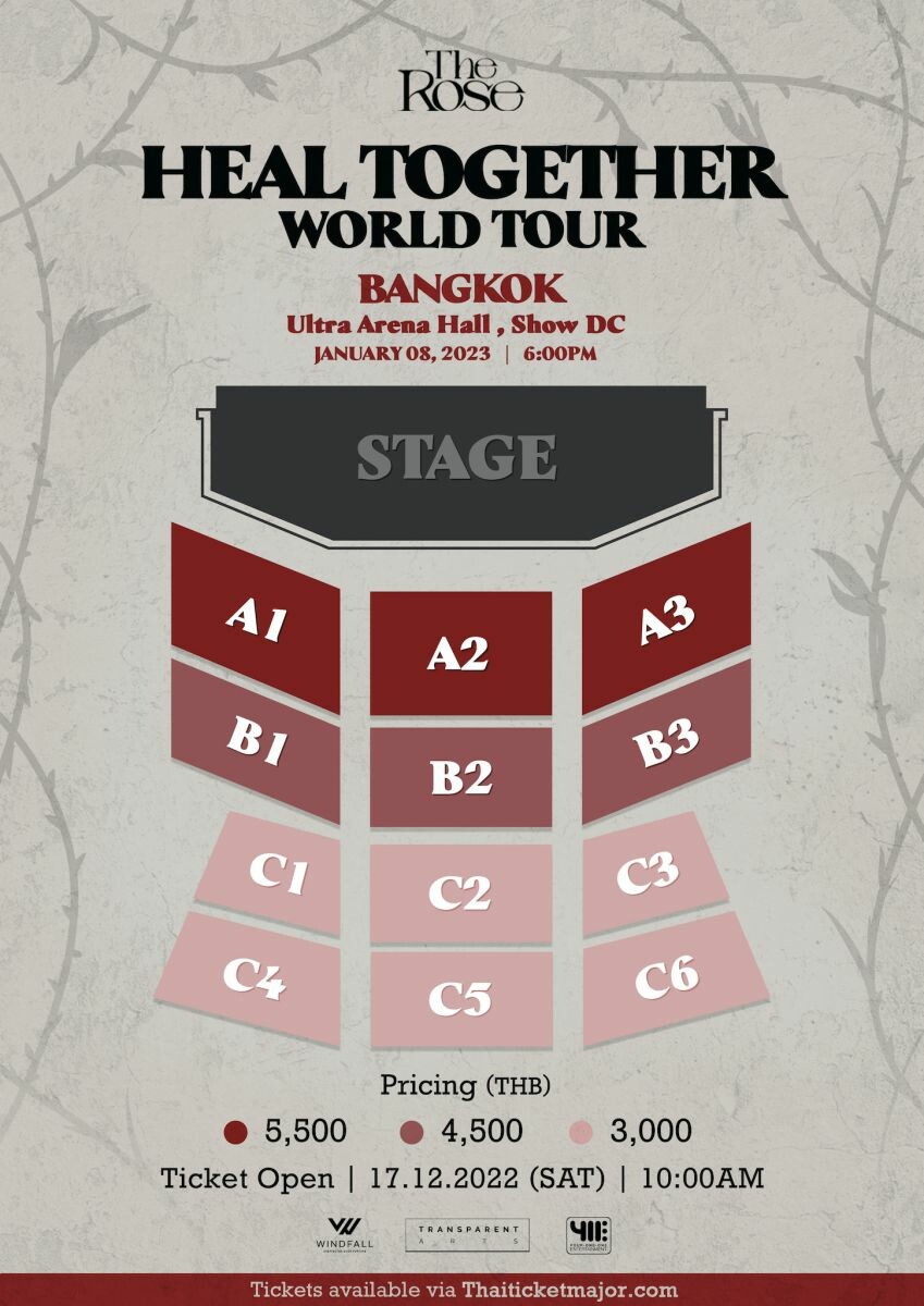 The Rose [HEAL TOGETHER] WORLD TOUR IN BANGKOK