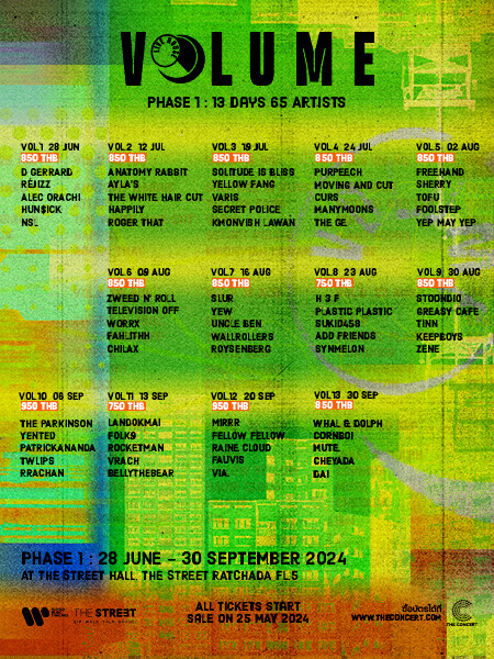 Chang Cold Brew Cool Club presents Volume Livehouse