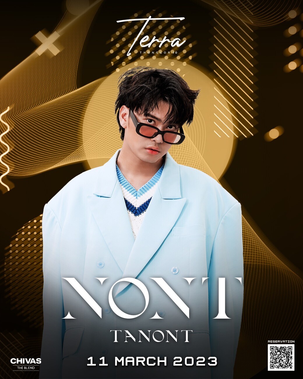 TERRA Thonglor 10 Present NONT TANONT วันเสาร์ที่ 11 มีนาคม 2566 ซื้อบัตรเลย! TEL : 098-783-6636