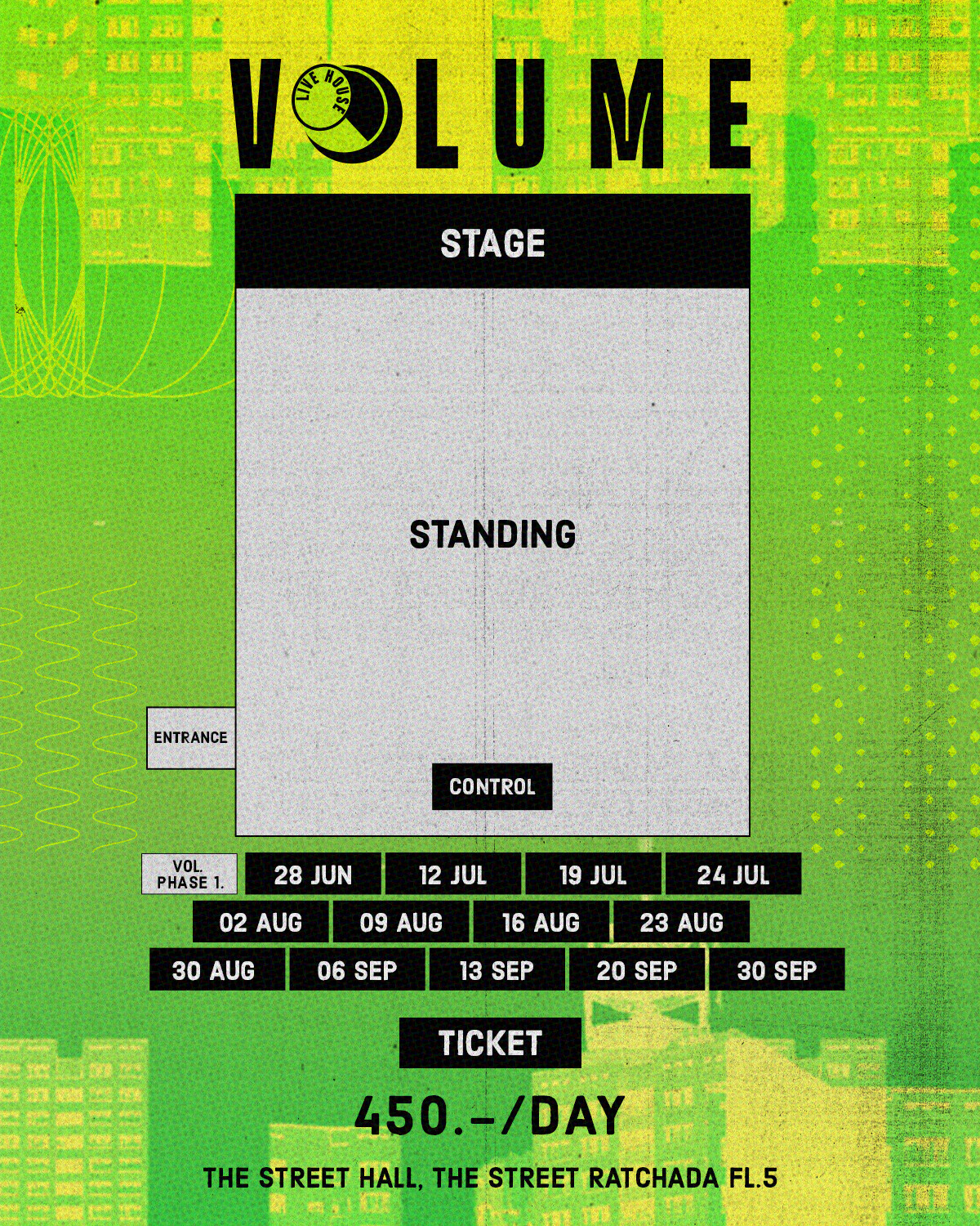 Chang Cold Brew Cool Club presents Volume Livehouse