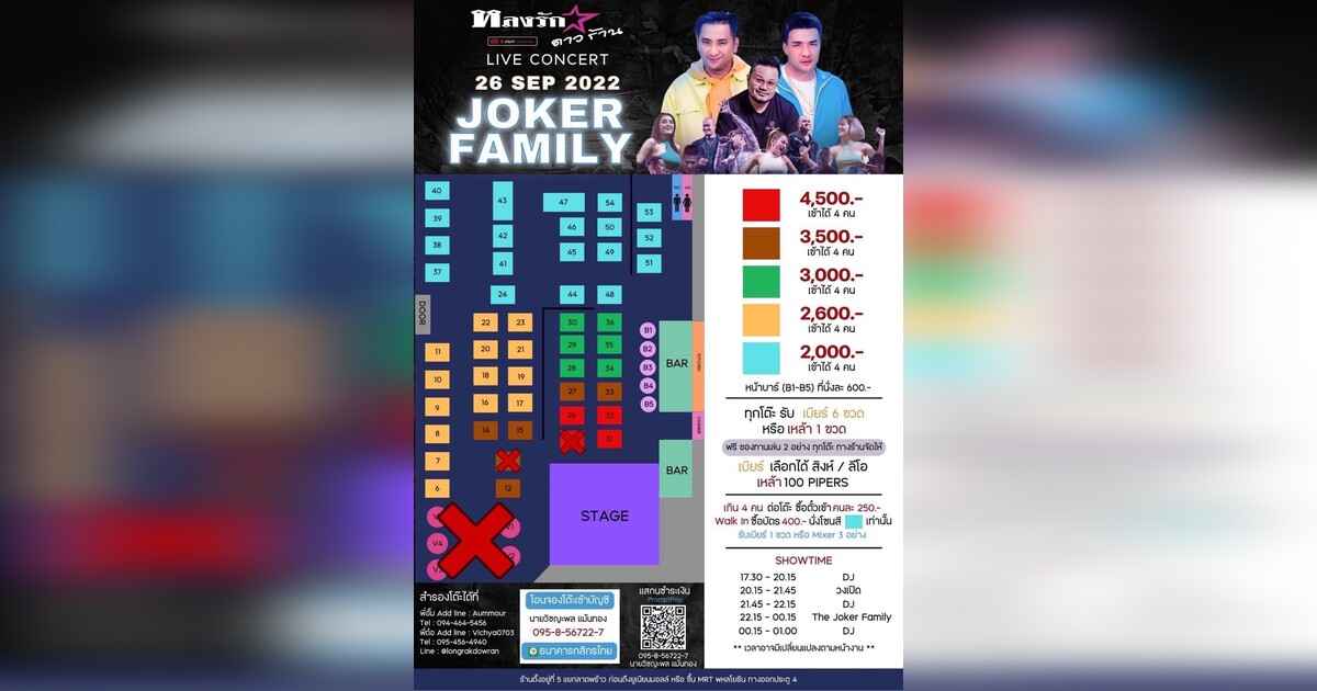 Joker family x หลงรักดาวร้าน 5 แยกลาดพร้าว