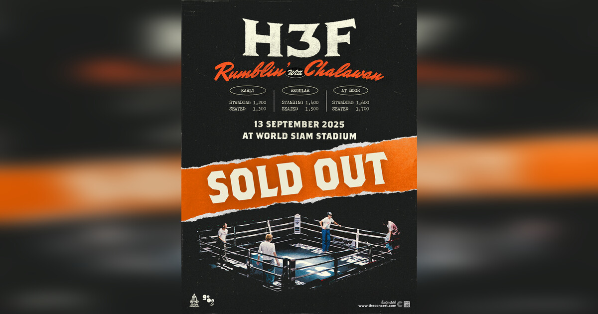 H 3 F Rumblin' With Chalawan Concert