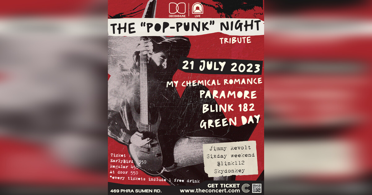 The “Pop-Punk” night
