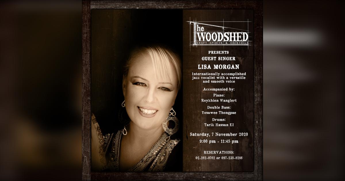 Lisa Morgan, Sensational Jazz Vocalist at The Woodshed
