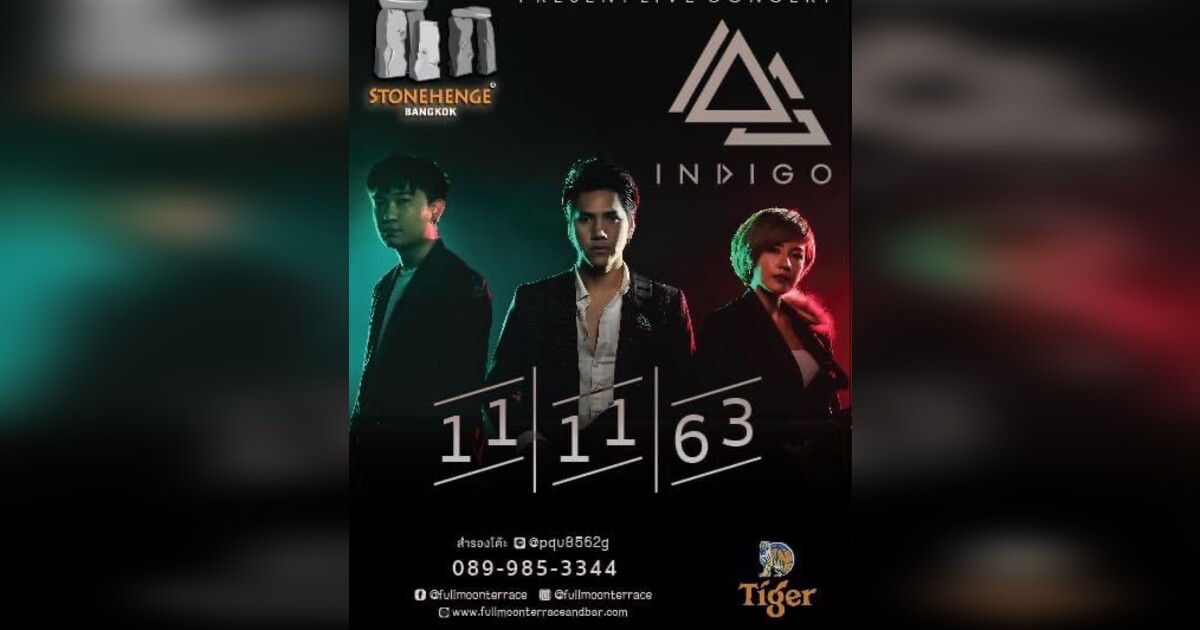 Indigo Live Concert @Stonehenge Bangkok