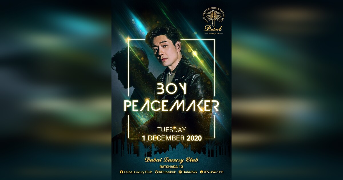 Boy Peacemaker Live Concert.