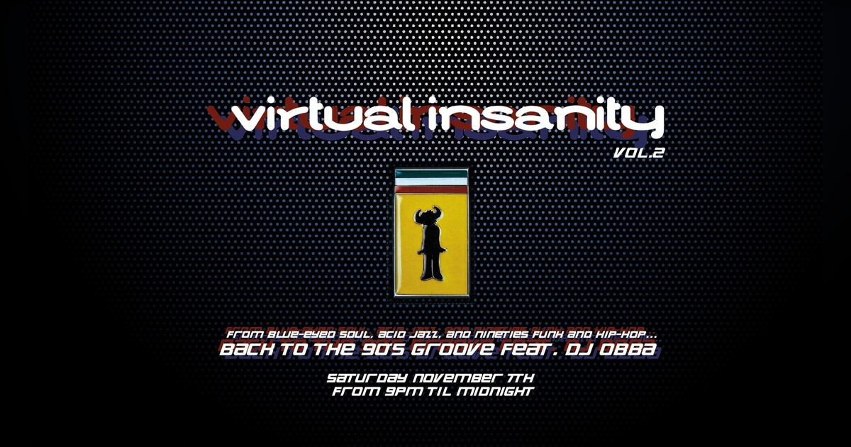 Virtual Insanity vol2: Deeper into 90's Groove