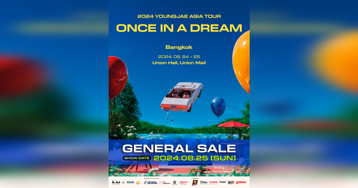 [25 Aug 2024] 2024 YOUNGJAE ASIA TOUR ‘ONCE IN A DREAM’ IN BANGKOK