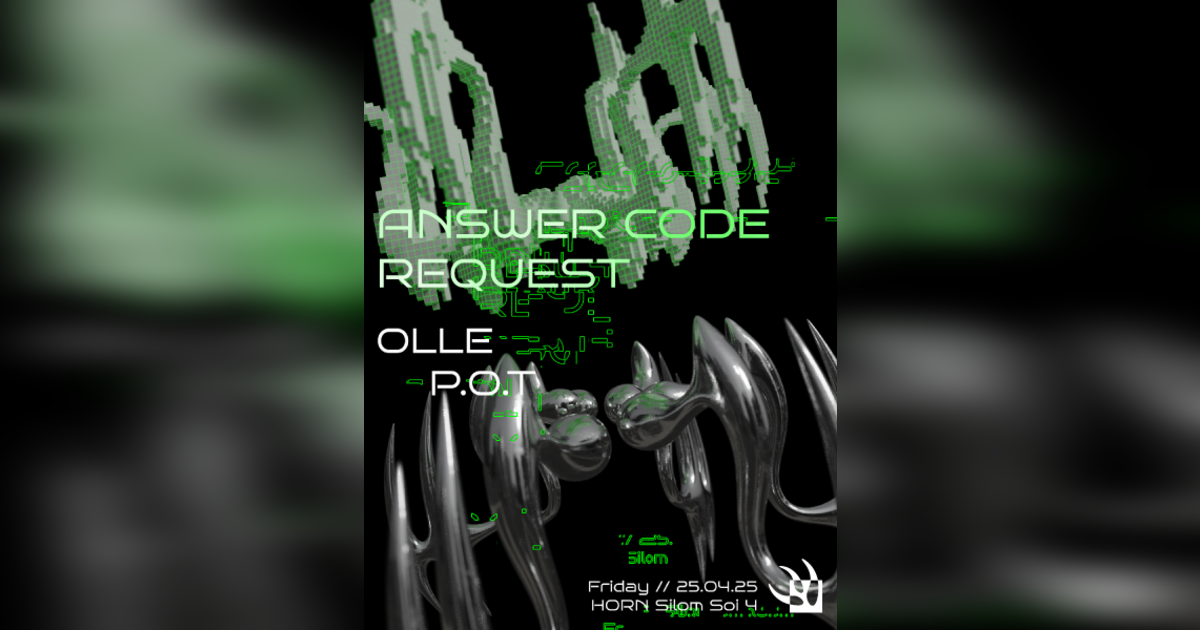 HORN Presents Answer Code Request with Olle & P.O.T.