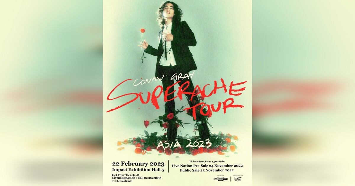 CONAN GRAY ‘CONAN GRAY SUPERACHE TOUR ASIA 2023’
