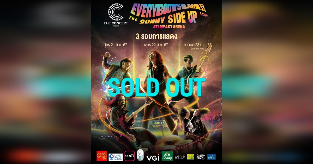 [SAT] THE CONCERT APPLICATION PRESENTS EVERYBODYSLAM 2024 THE SUNNY ...