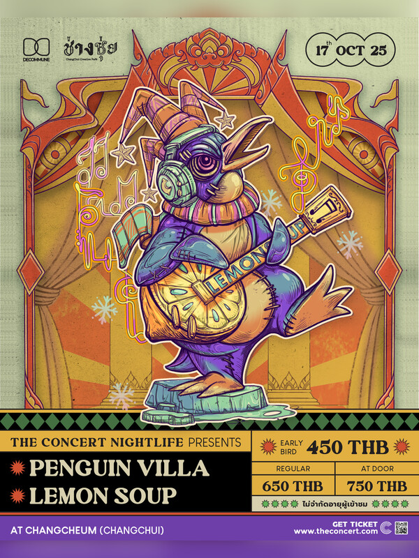The Concert Nightlife presents Penguin villa x Lemon soup