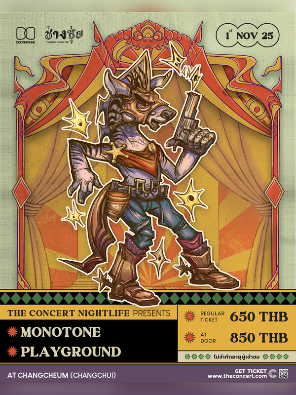 The Concert Nightlife presents Monotone x Playground