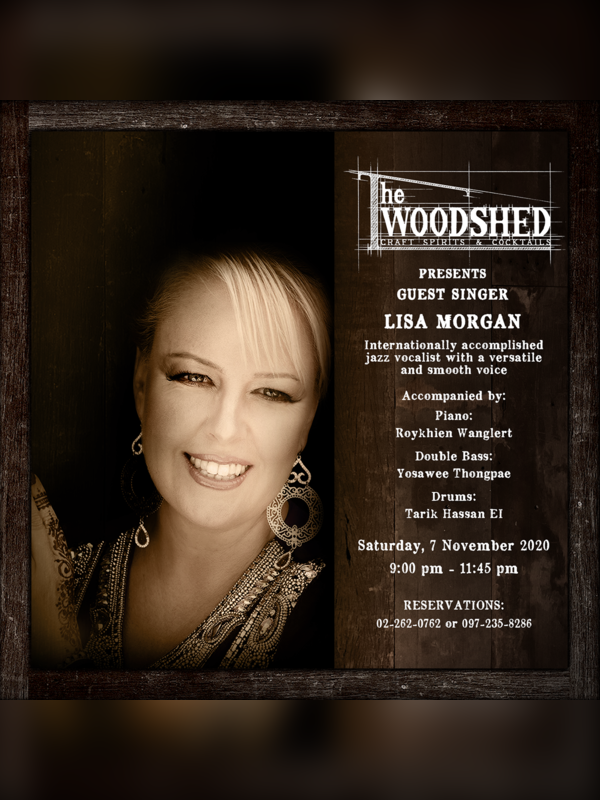 Lisa Morgan, Sensational Jazz Vocalist at The Woodshed