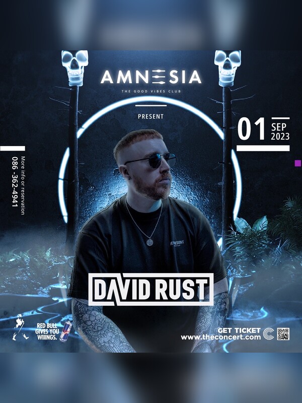 AMNESIA pres LUST & FURIOUS /w DAVID RUST