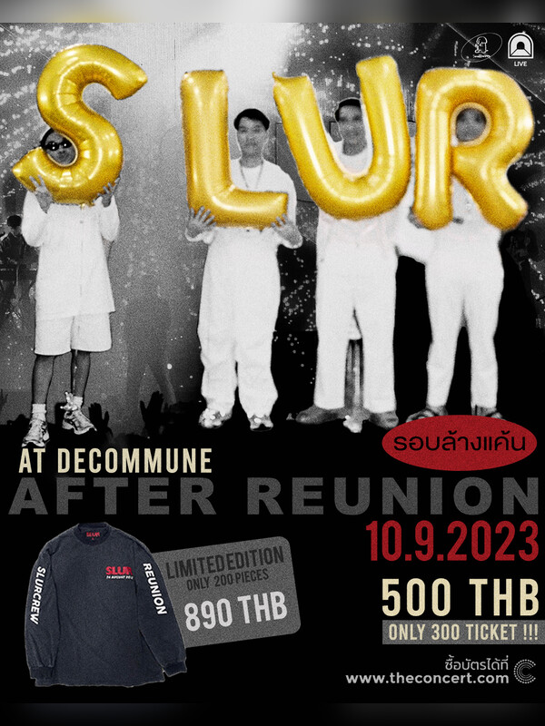 SLUR AFTER REUNION at DECOMMUNE